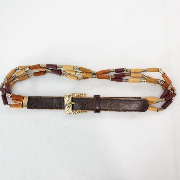 Express | Accessories | Express Belt Medium 27 3 Vintage Multicolor ...